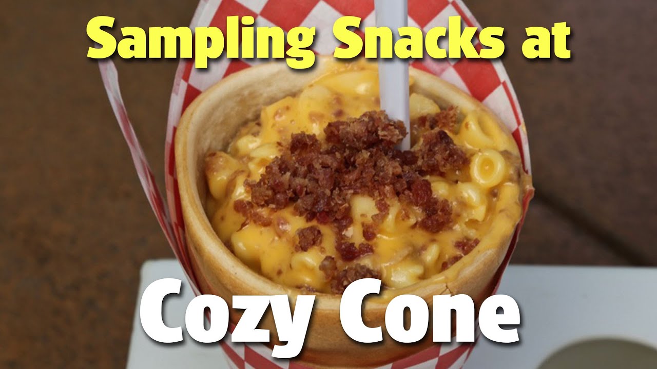 Sampling Snacks at Cozy Cone in Cars Land | Disney California Adventure ...