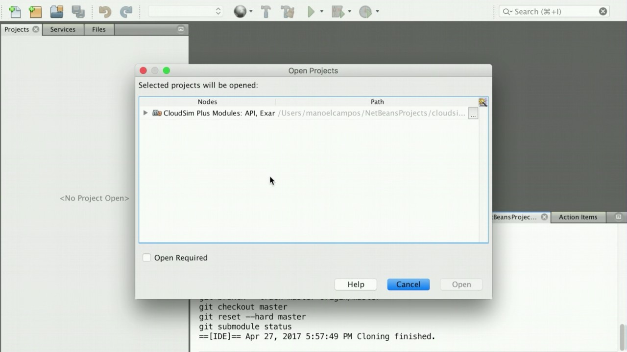 Download, install and run CloudSim Plus examples in NetBeans in 1 minute - YouTube