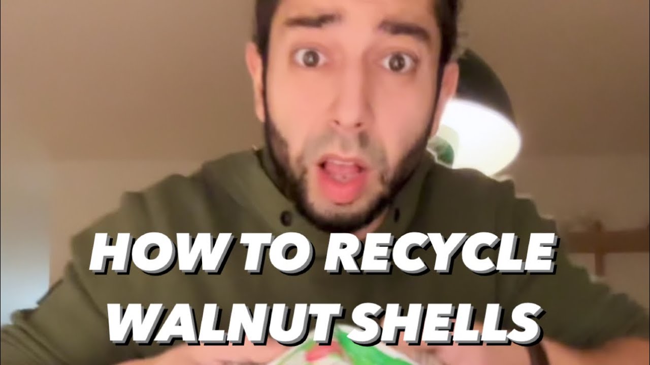 How to Recycle Walnut Shells | creative explained - YouTube