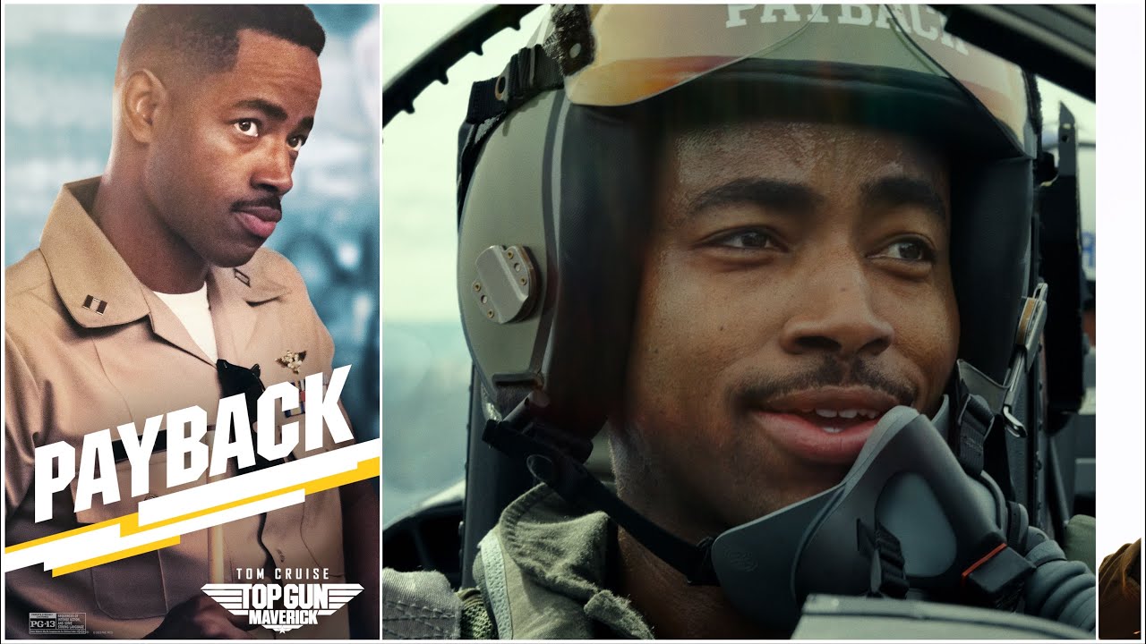 Jay Ellis on his role as Payback in Top Gun Maverick - YouTube