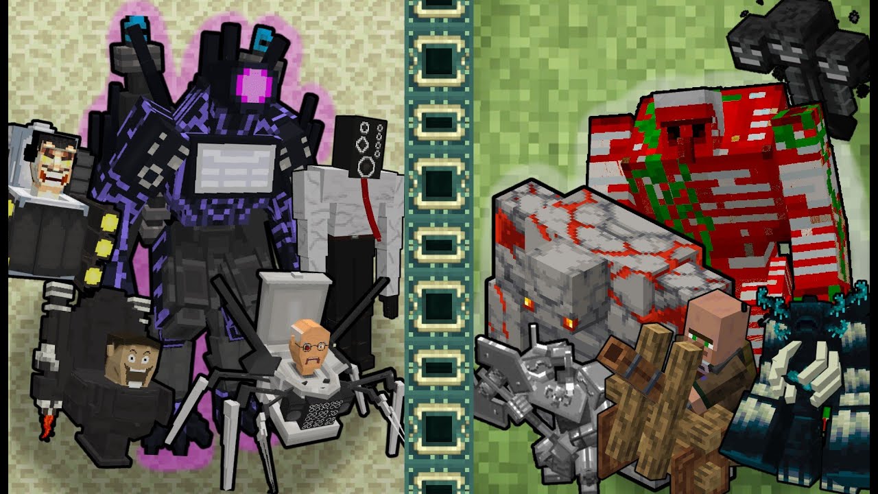 TW MAN vs MUTANT MOB TOURNAMENT In NEW Minecraft Mob Battle - YouTube