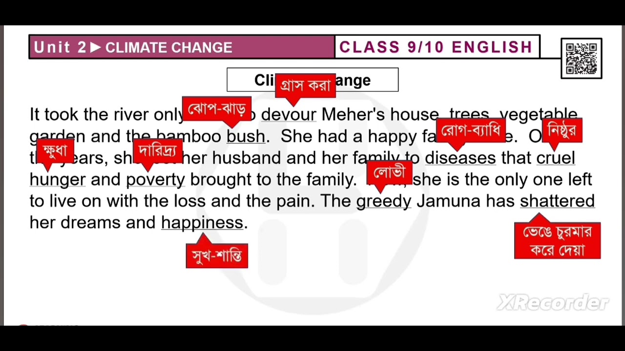 class 10 English unit 2 lesson 1 - YouTube