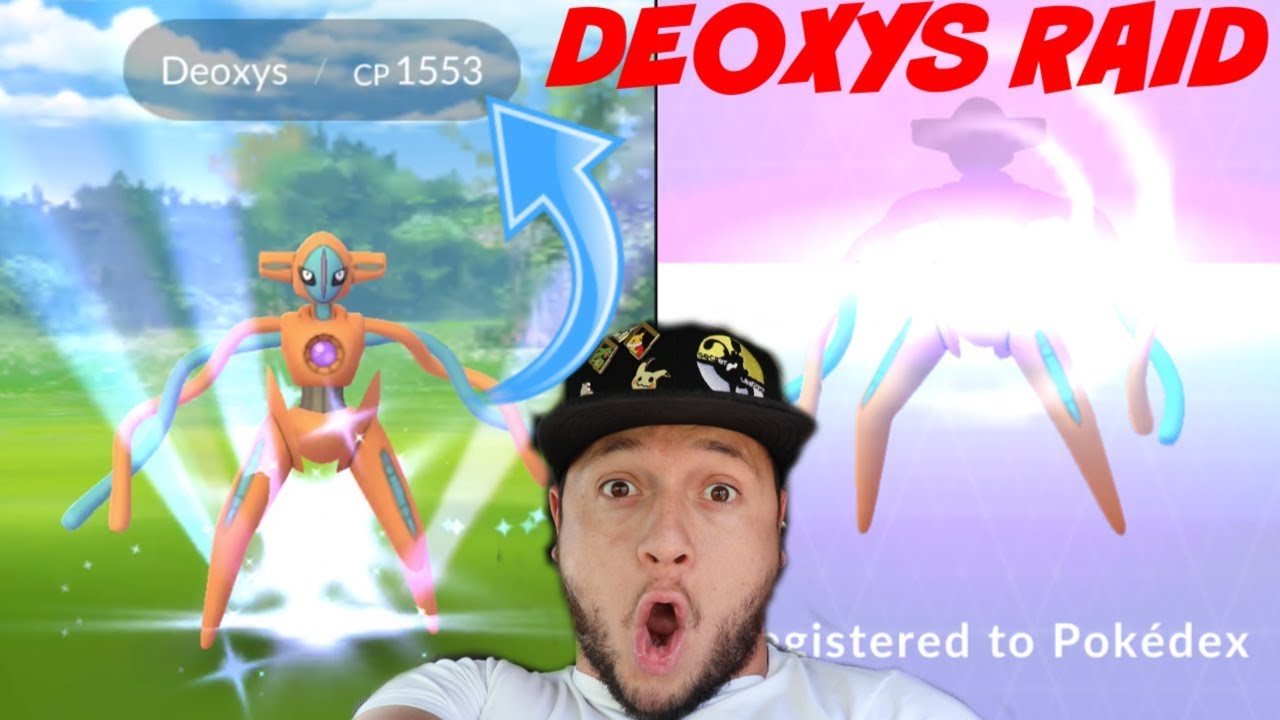 MY FIRST EVER DEOXYS EX RAID CRAZY HIGH 90%% PLUS IV ENCOUNTER MY LUCK ...