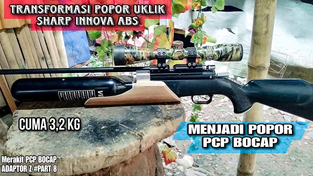 Cara Membuat POPOR PCP Tabung 500 cc dari Popor Senapan Angin Uklik ...