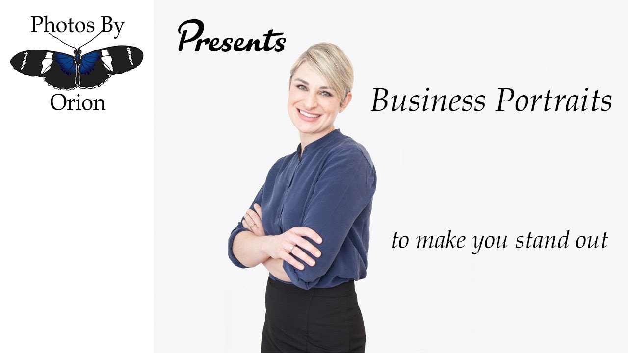 Business Portraits that help you stand out - YouTube