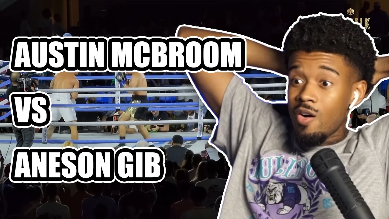 Shawn Cee REACTS to Austin McBroom vs Aneson Gib - YouTube