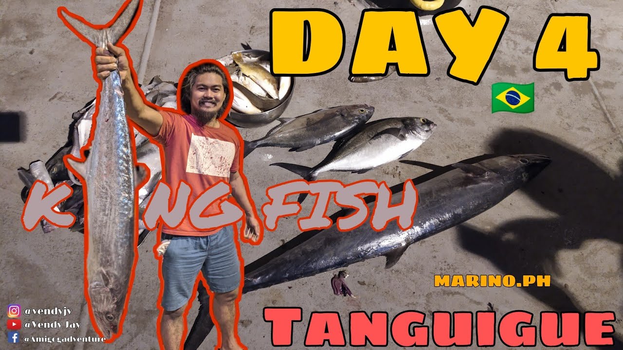 King Fish on Board | Tanguigue on Day 4 - YouTube