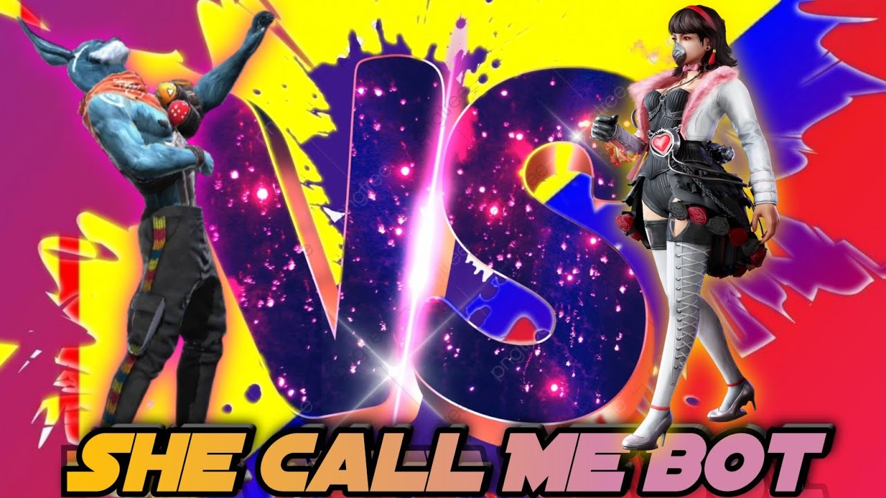 Hot Girl Call Me Bot 🔥🔥🔥 || She Challenge Me For 1 Vs 1 Custom Match ...
