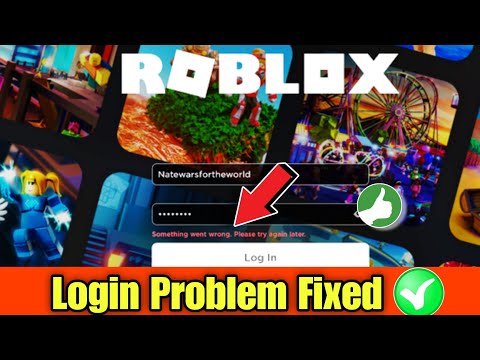 How To Fix Roblox Something Went Wrong Please Try Again Later | Roblox ...