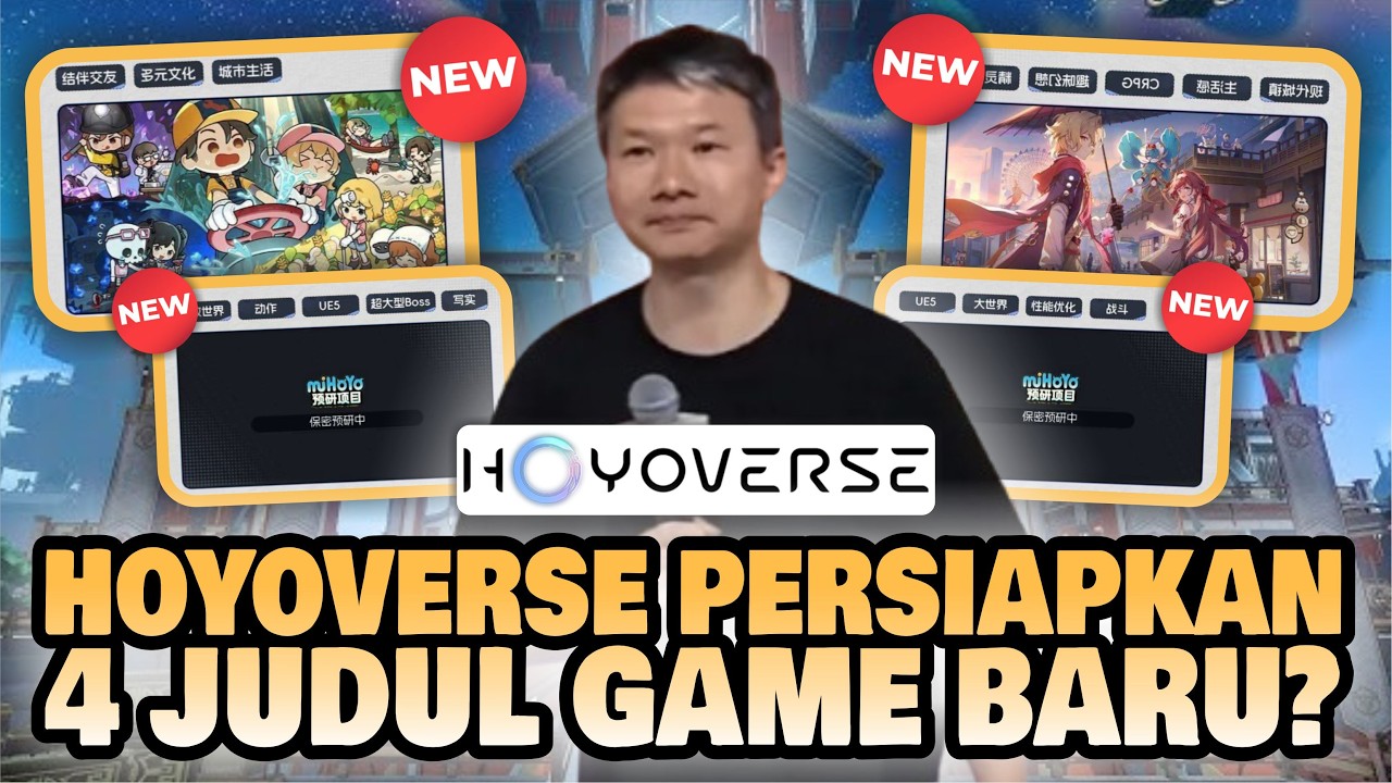 HOYOVERSE SIAP MERILIS 4 GAME BARU??! +GIVEAWAY!! 🤔 | Honkai: Star Rail ...