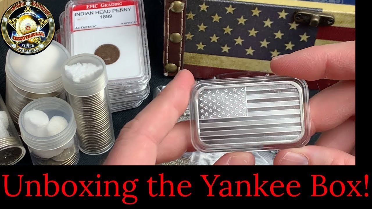 Look at the precious metals and collectibles in this box! The Yankee ...