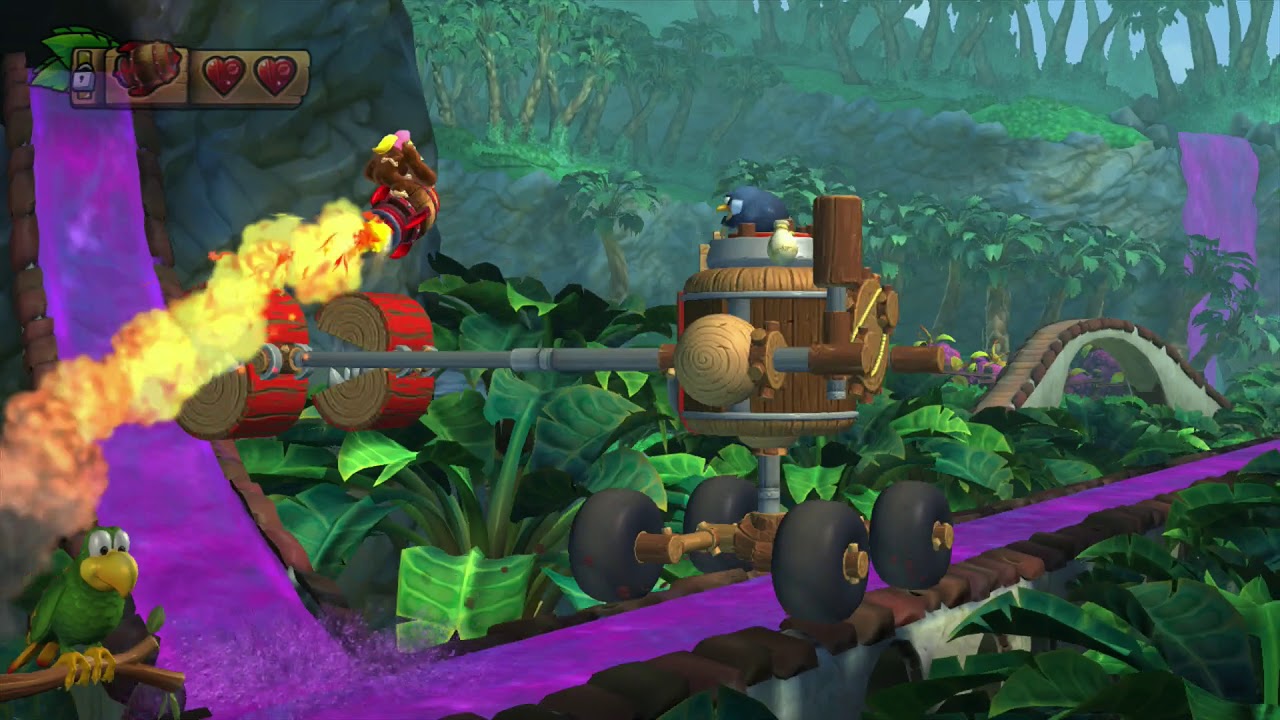 Donkey Kong Country: Tropical Freeze (Wii U) Reckless Ride- Juicy ...