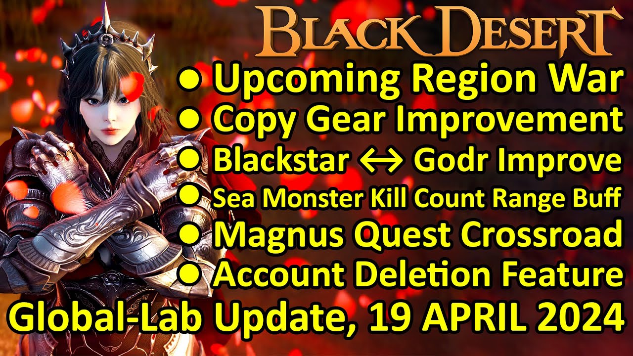 NEW Region War, Copy Gear & Blackstar ↔ Godr Exchange Improve (BDO ...