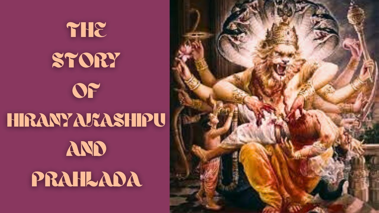 The Story of Hiranyakashipu and Prahlada | Indian Mythology | Mythicon ...