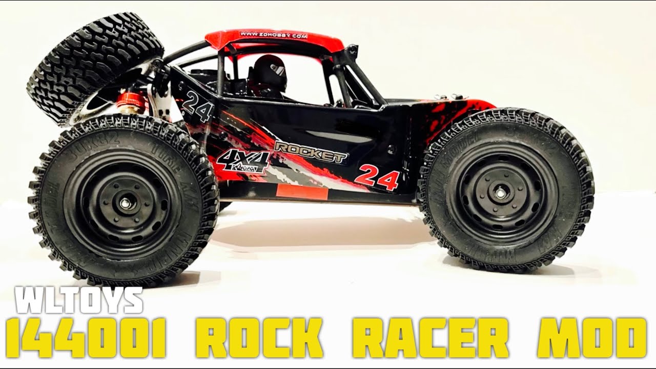 WLtoys 144001 Rock Racer Modification. Run, Review UnBoxing & Brief How ...