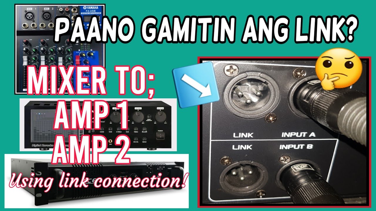 Paano gamitin ang Link (power amp to integrated) - YouTube