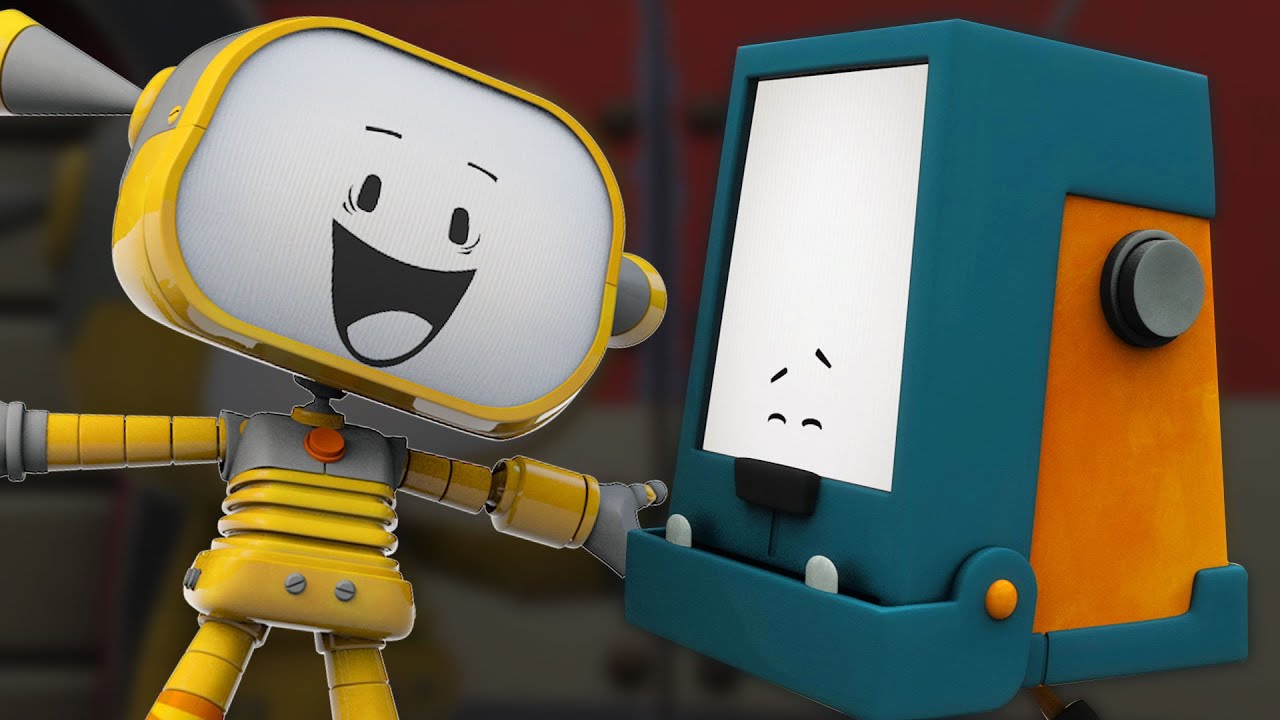 The Switch With Robots | Robotik S1E20 | Robot Cartoons For Children ...