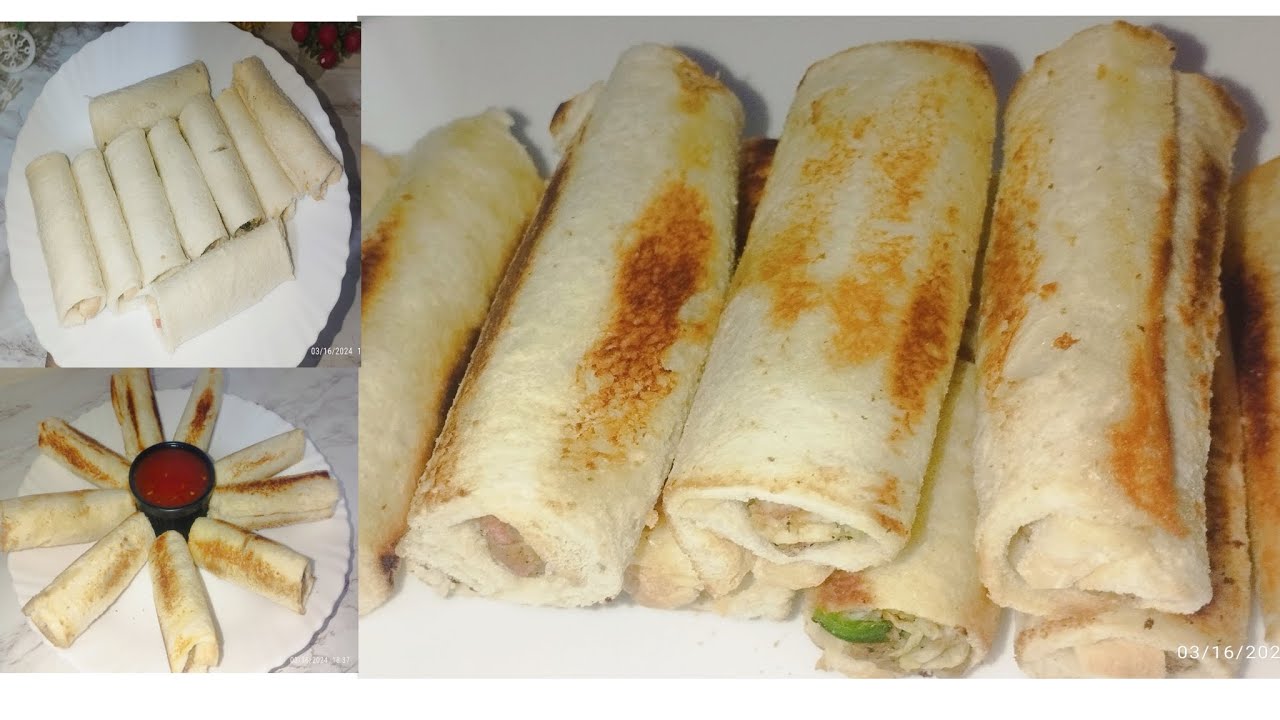 5 Minuntes Healthy snacks recipe | Egg snacks | Bread rolls recipe ...