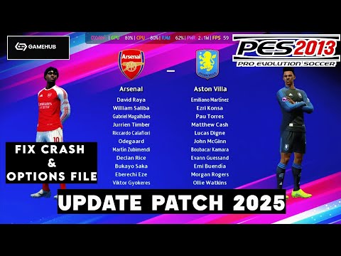 Cara Install PES 2013 Update Patch 2025 di Game Hub – Anti Error & Works 100%!