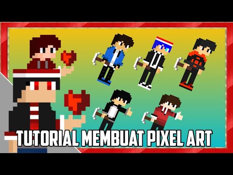Tutorial Membuat Pixel Art Skin Minecraft Kalian || Simple Tutorial ...
