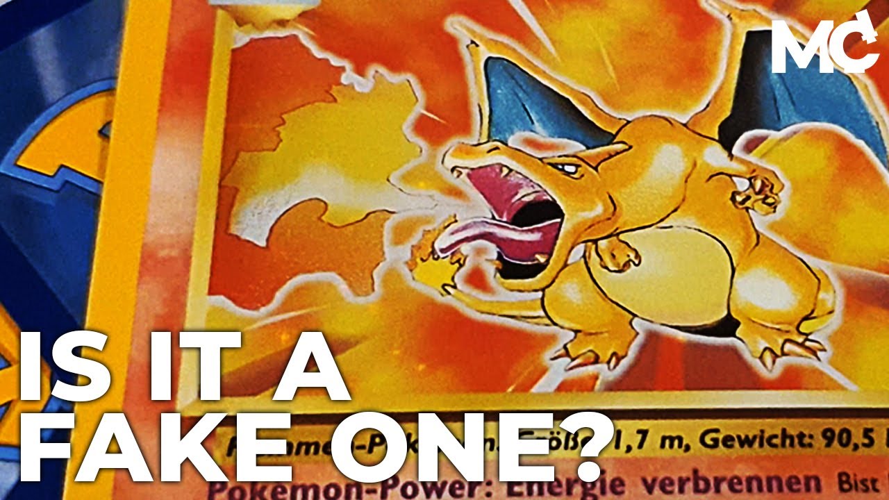 Pokémon Cards Under Microscope : Fake Base Set Charizard? Pikachu And ...
