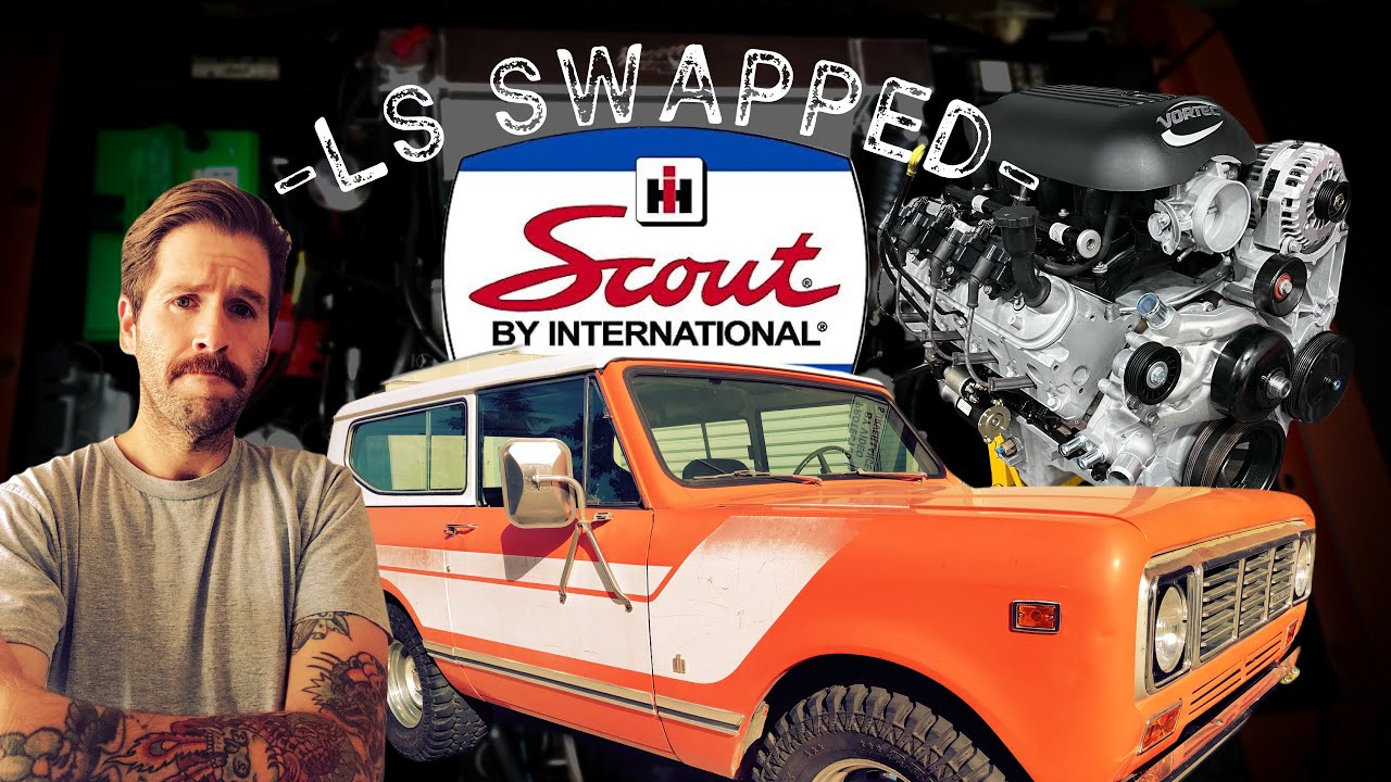 LS SWAPPED 1976 INTERNATIONAL SCOUT II - YouTube