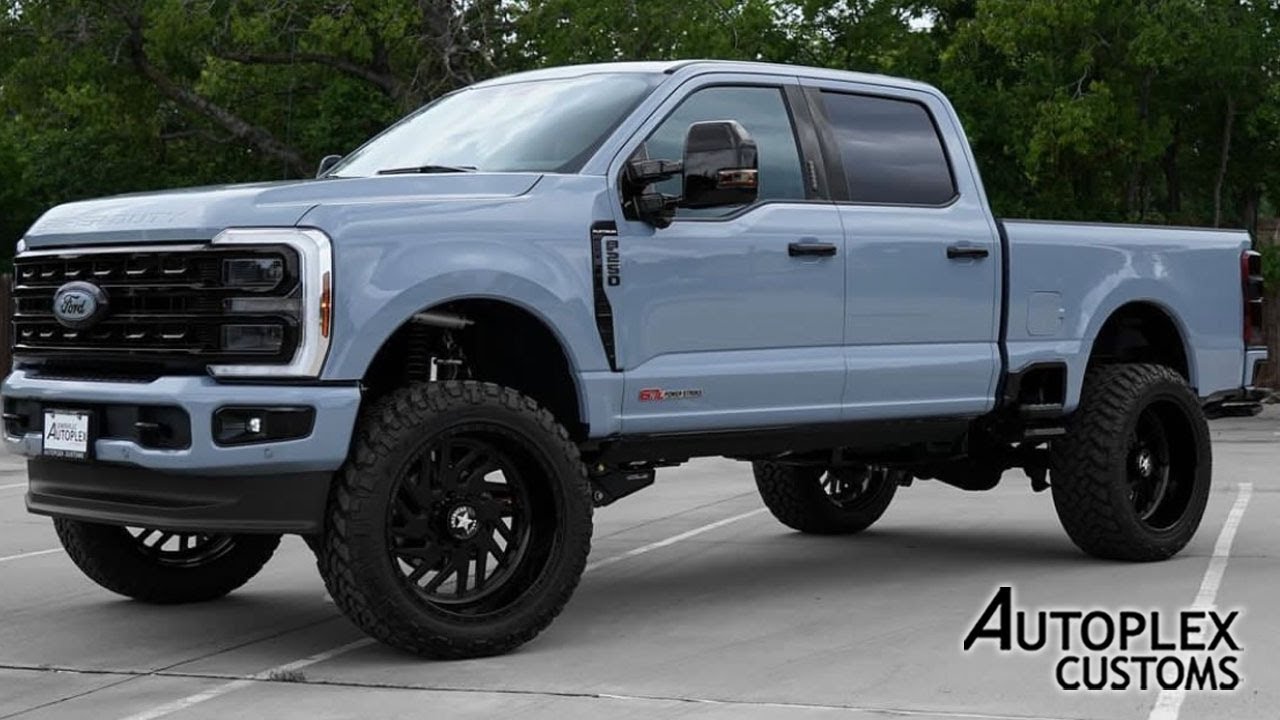 BRAND NEW COMPLETELY CUSTOM 2024 F250 PLATINUM REVIEW! FOR SALE - YouTube