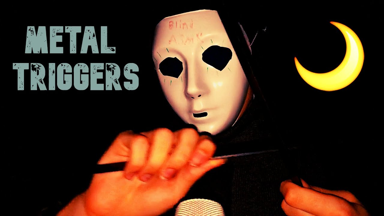 ASMR METAL SCRATCHING TRIGGERS - BLIND ASMR - YouTube