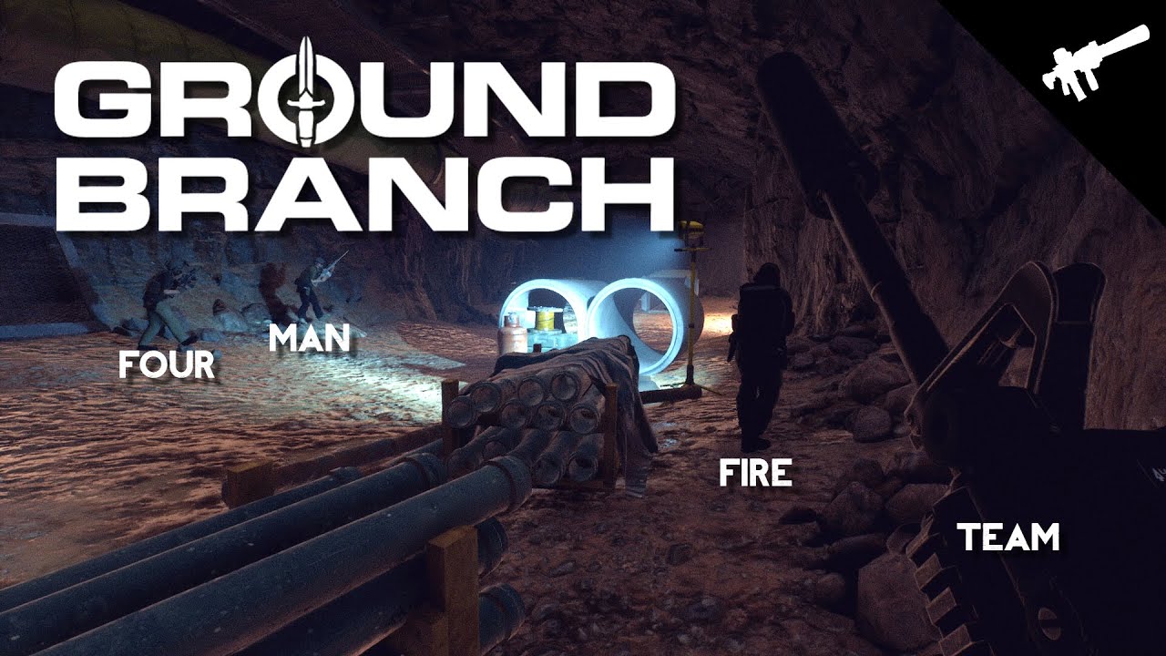 Ground Branch: Four Man Fire Team - YouTube