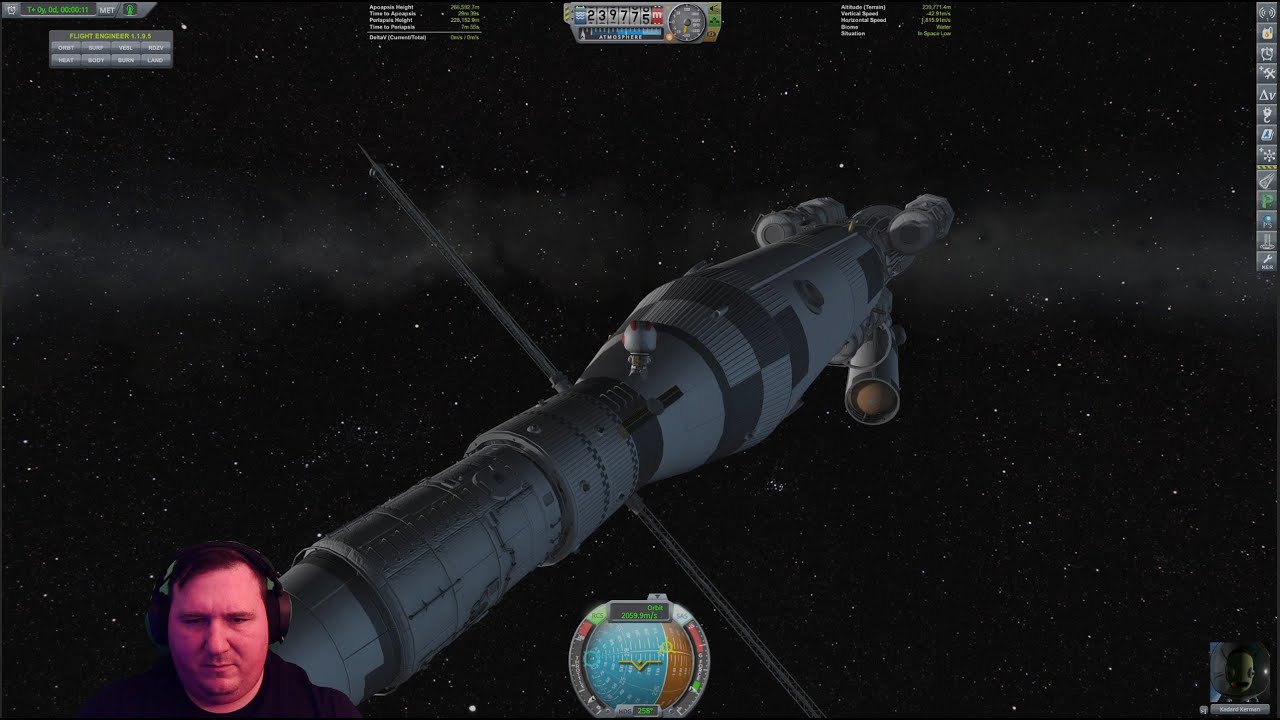 Kerbals Space Program Space Station Alpha Launch - YouTube