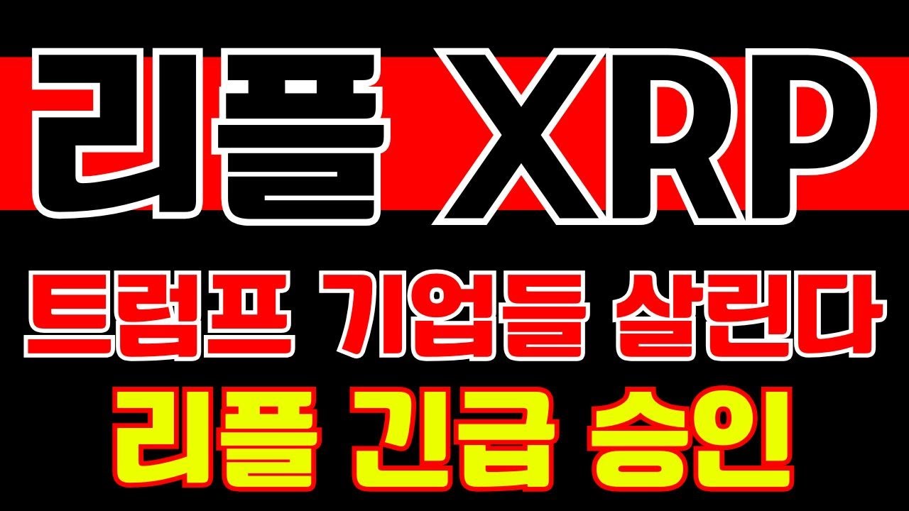 리플 트럼프 식사중 한말 코인기업들 환호성리플 리플코인 리플전망 리플코드제로 Youtube