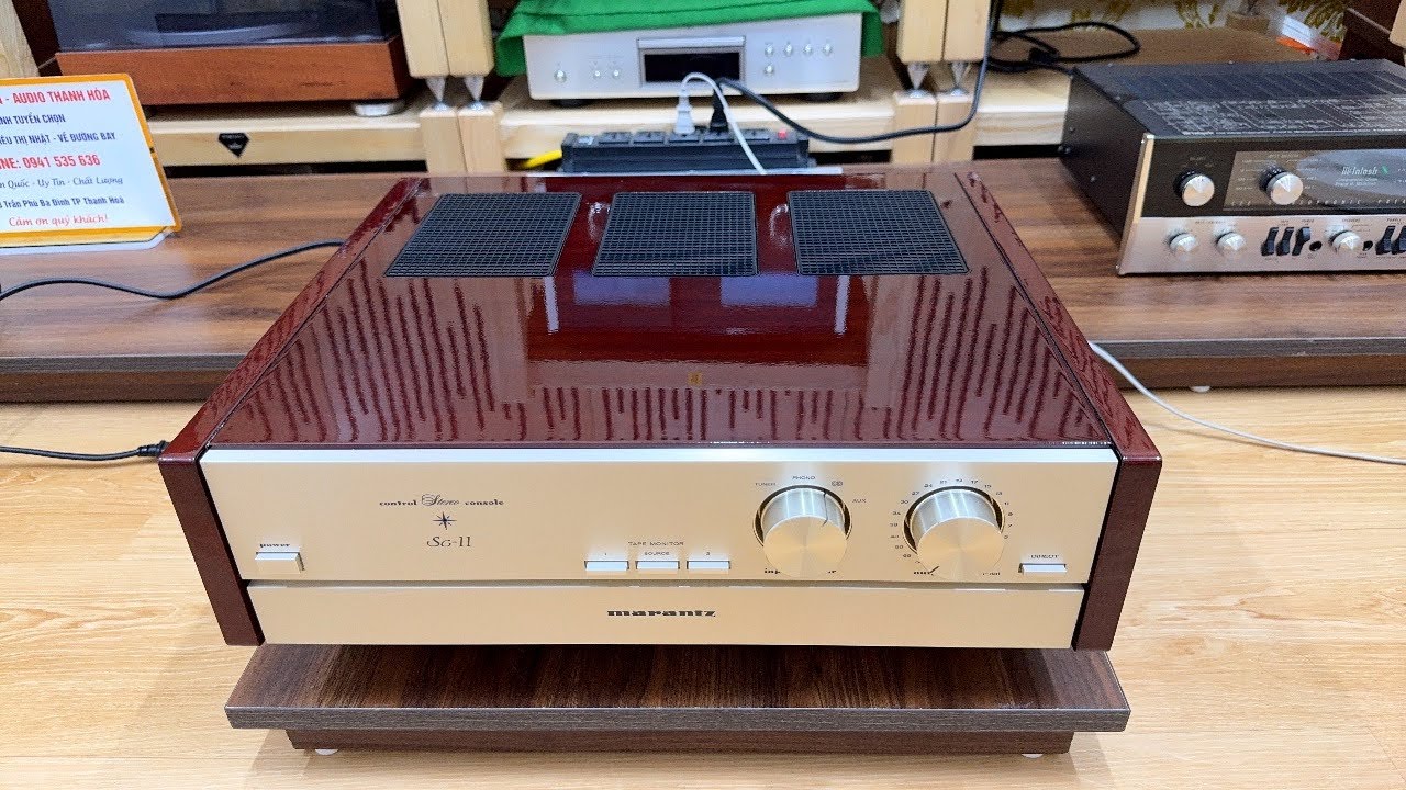 Marantz SC - 11 Pre đấu nhật tuyệt đẹp đại diện cho dòng pre cao cấp ...