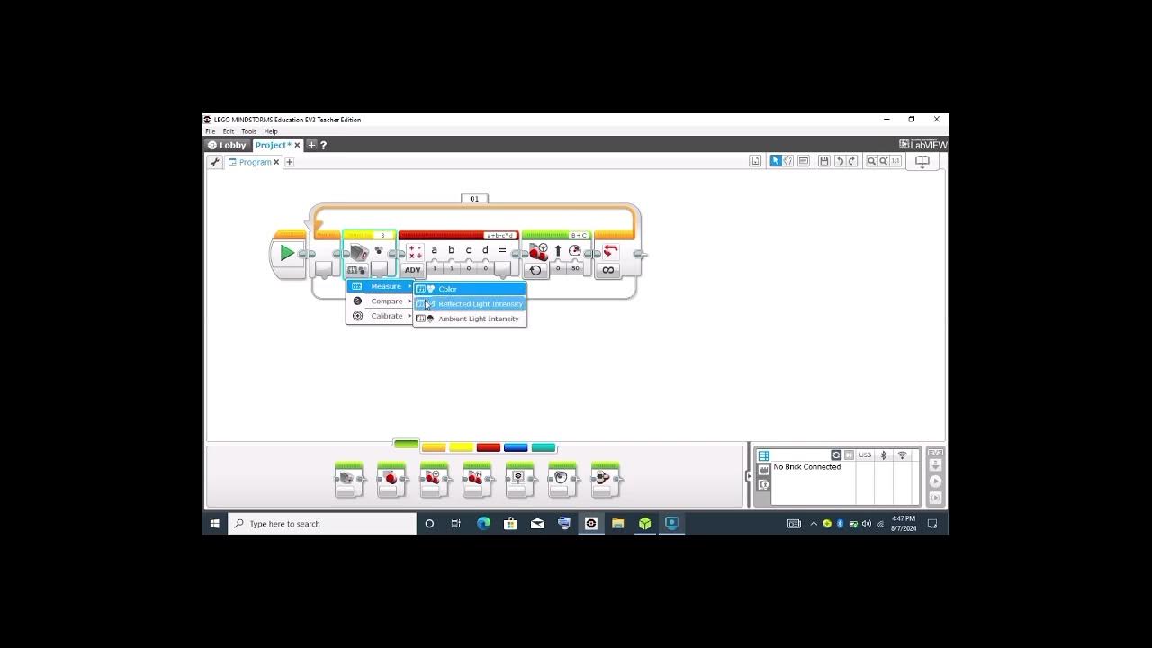 Lego Mindstorms EV3 Robot Line Following Program | Maxbot Solutions ...