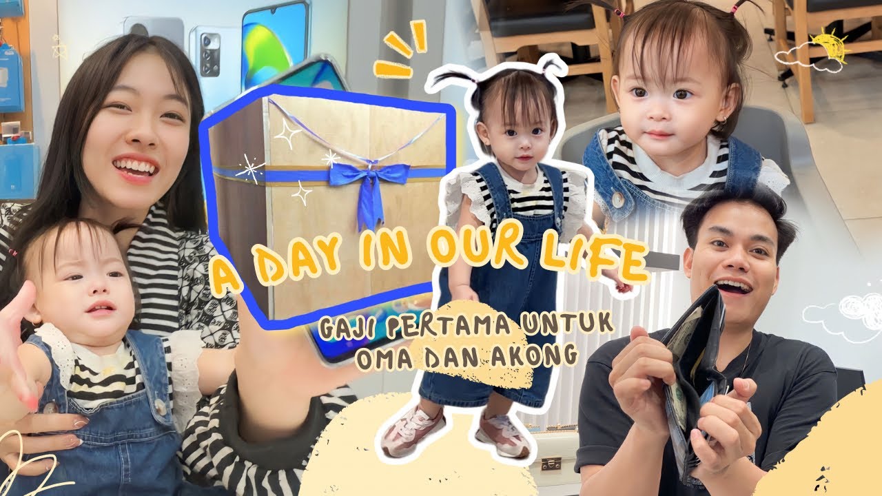 GAJI PERTAMA YUKA-CHAN DARI HASIL NGONTEN | a day in our life - YouTube