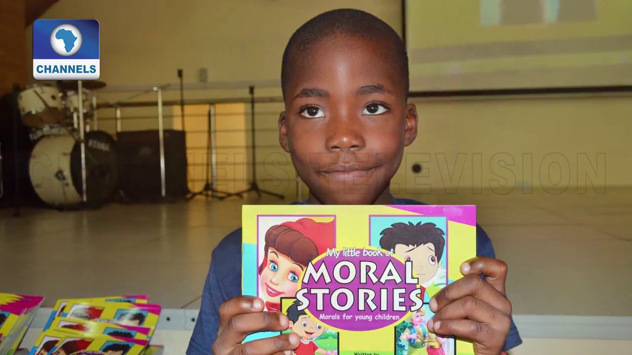 8 Year-Old Author, Omodara Alabi Speaks On His Books Pt.1 |Channels ...