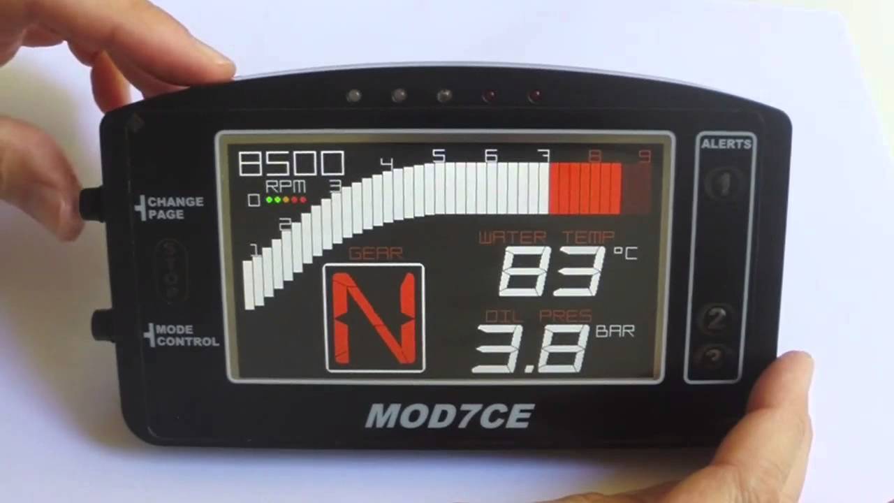 Démo #1 du dashboard MOD7 Evo1 - YouTube