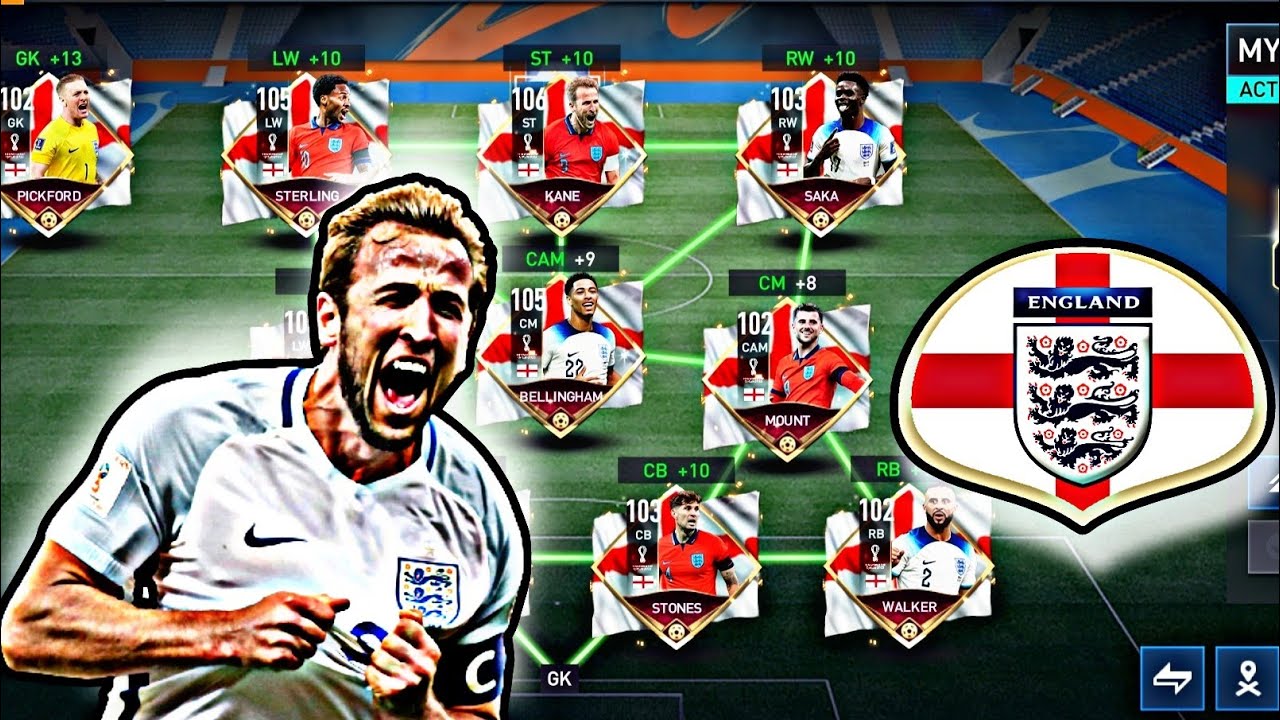 FIFA Mobile!! ENGLAND Best Squad Builder!! Gameplay in FIFA - YouTube