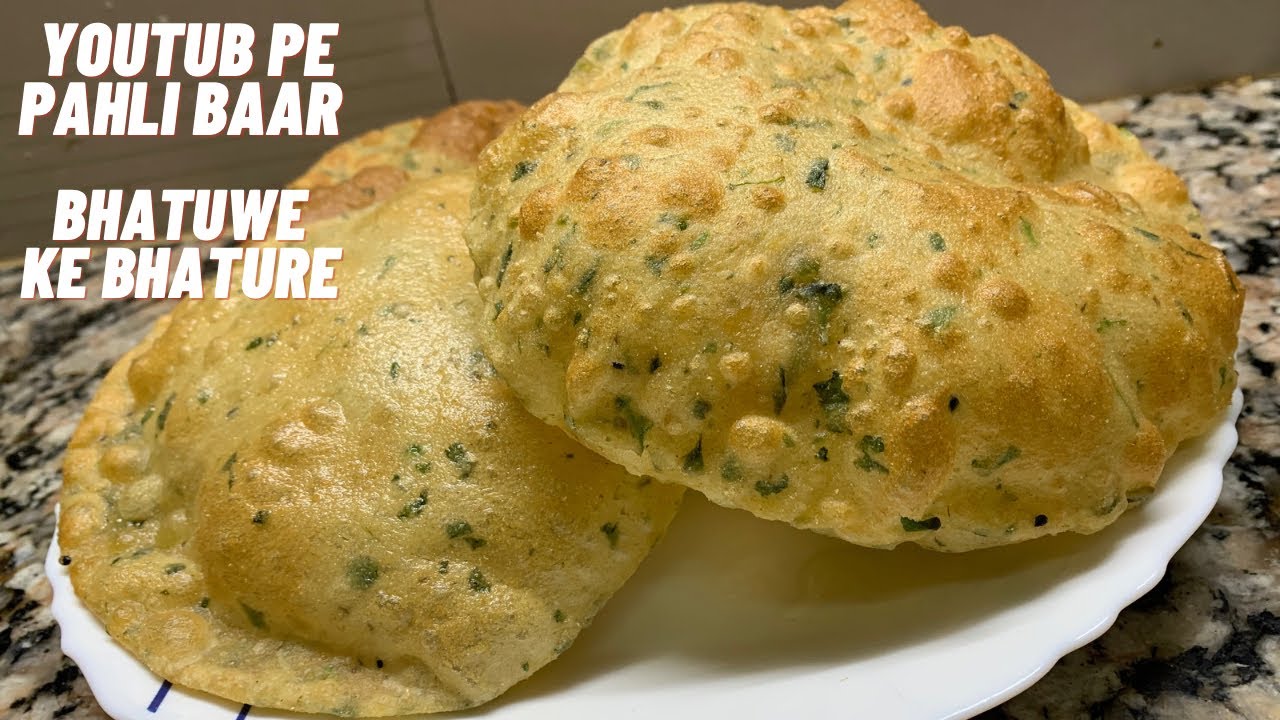 How to make Bhatuwa patti bhatura | New year special recipe| youtub pe ...