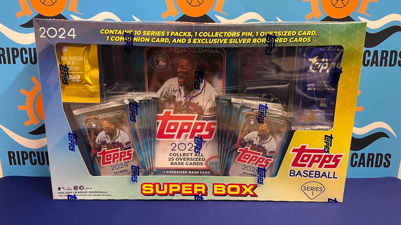 2024 Topps Series 1 Super Box Review - Can You Spot The Huge Hit I ...