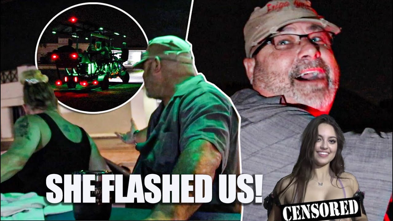 Getting FLASHED while drunk cycling - YouTube