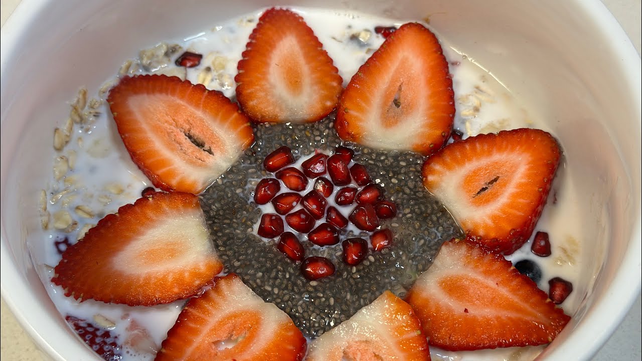 Chia Seeds Oats Bowl for Kids|Breakfast Ideas|Easy breakfast for Kids ...