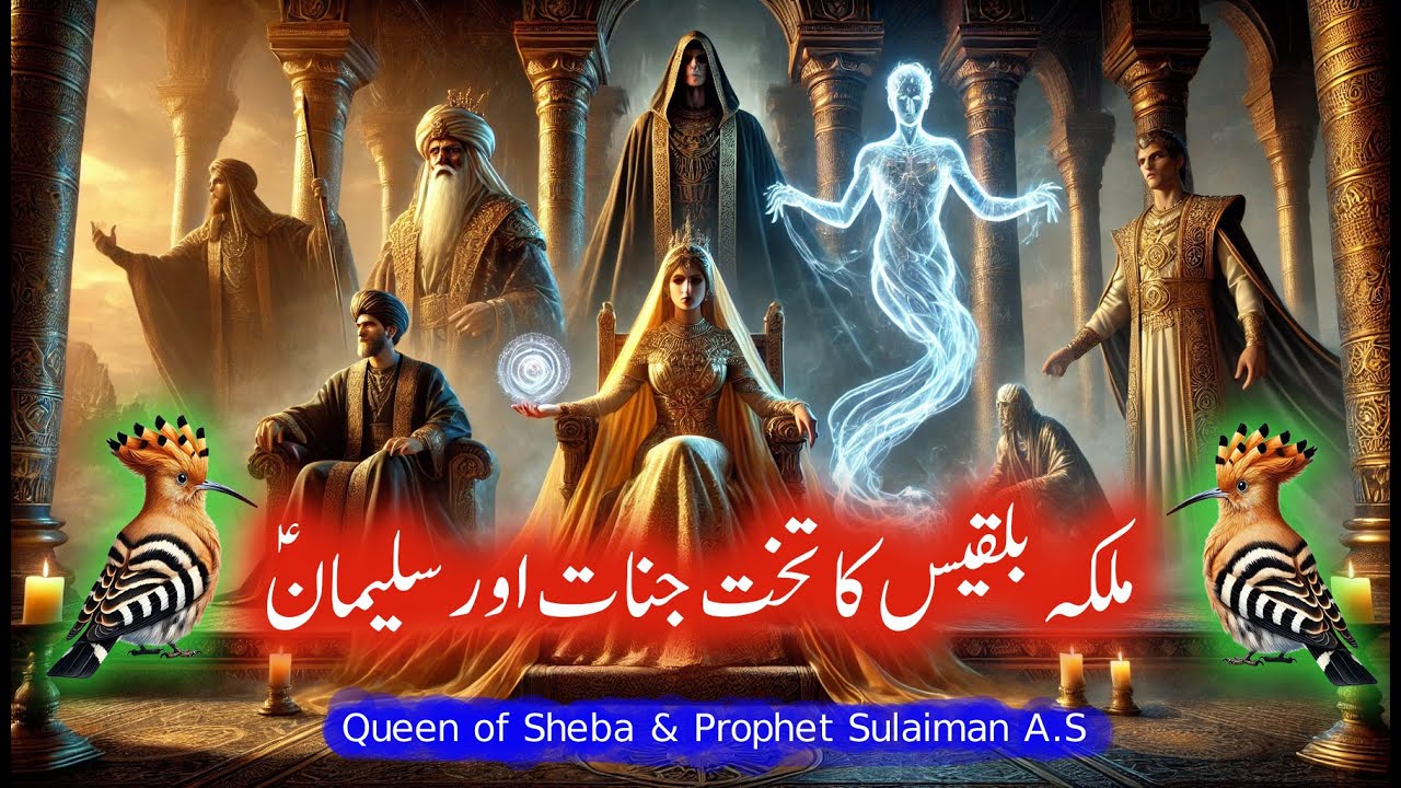 Malkah Bilqees Ka Waqia | Queen of Sheba & Sulaiman A.S | Malka Saba ...