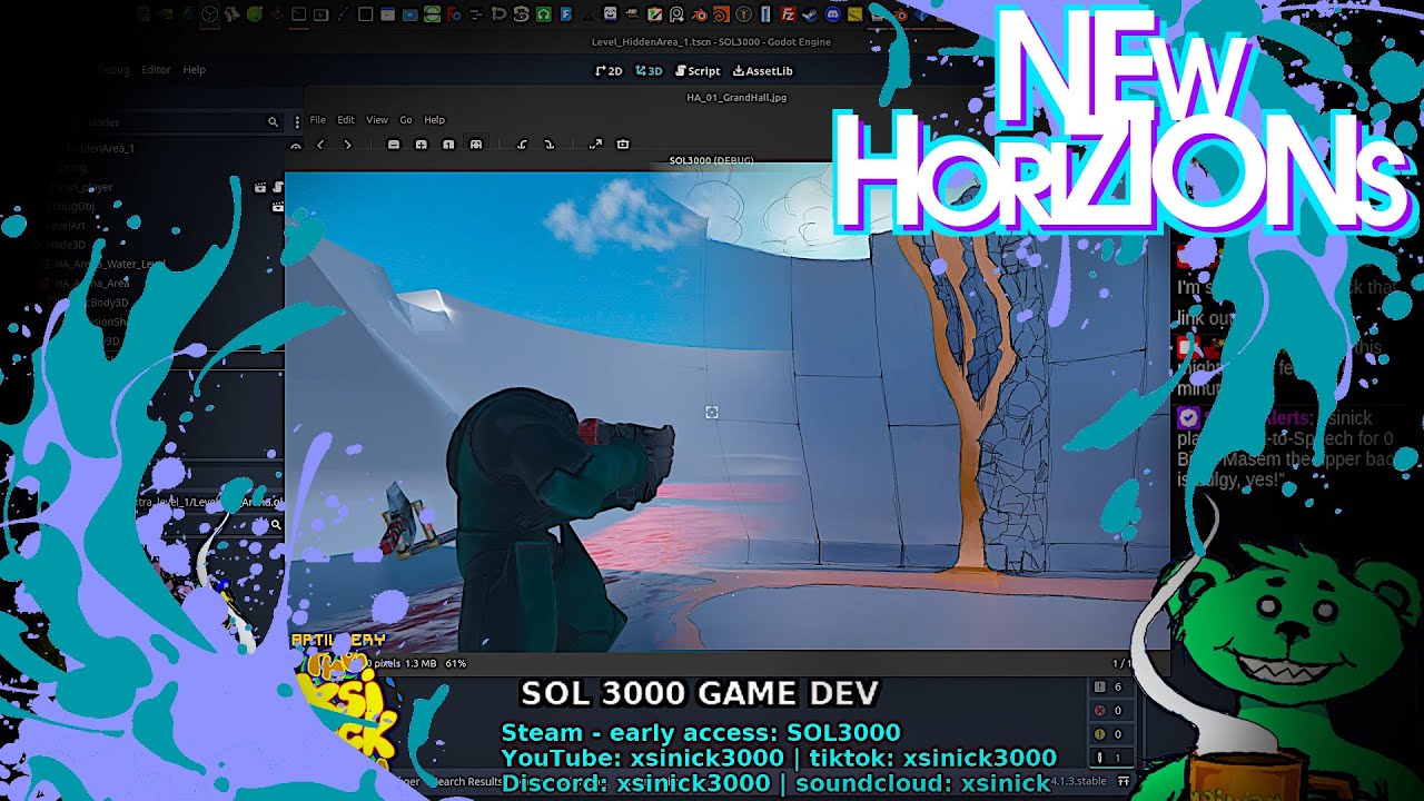 New Horizons in Level Design | Blender | 🐻 3D Animation 🐻‍ ️ Game Dev 🐻 ...
