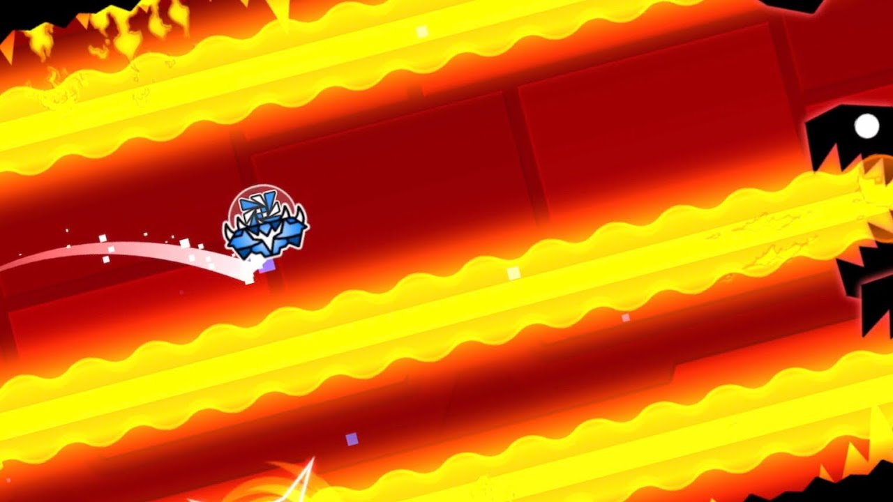 “Deadlocked” (Official Level) All coins 100%! - Geometry Dash - YouTube