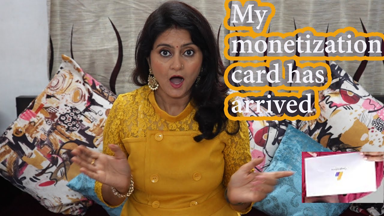 मेरा मॉनेटाइज़ेशन कार्ड आया है | yaar mera youtube channel ka monetization enable kab hoga - YouTube