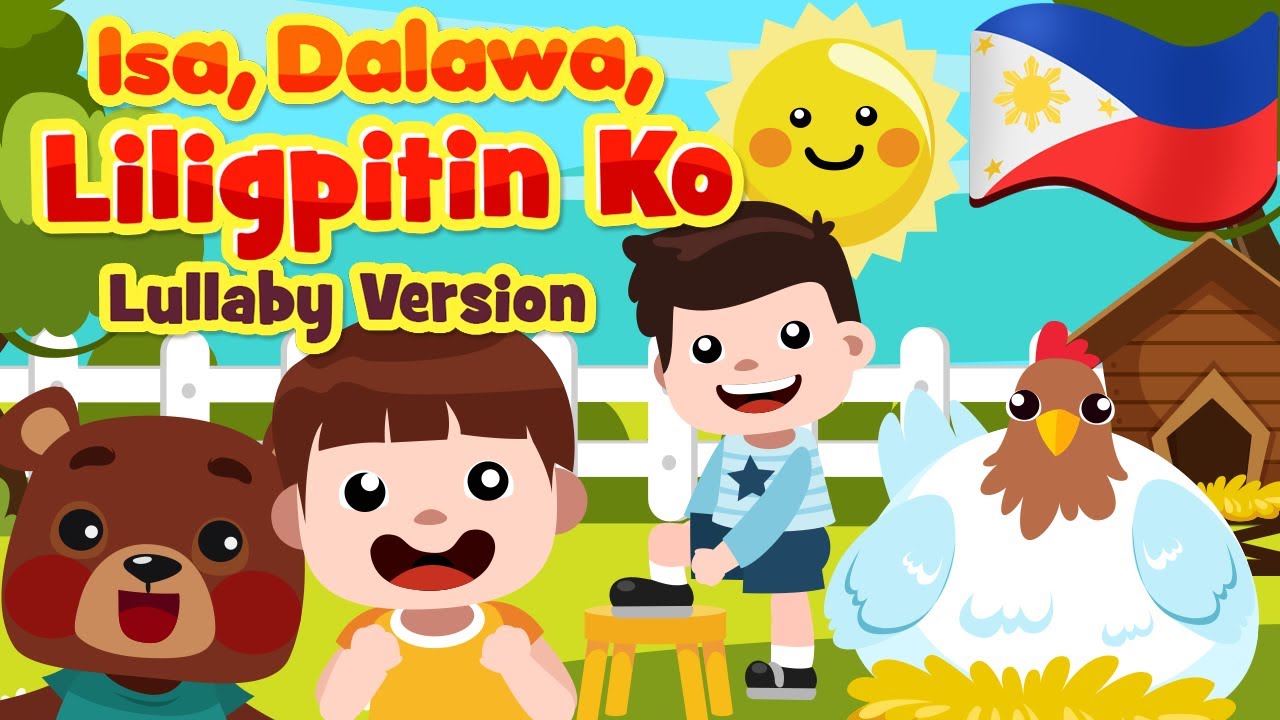 One, Two Buckle My Shoe Lullaby in Filipino | Flexy Bear Original ...
