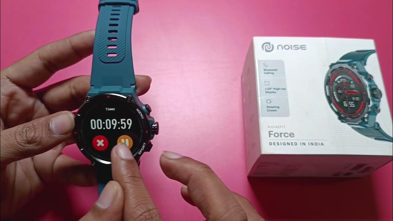 Noise smart watch me Timer use kaise Kare || How to Use Timer in Noise Smartwatch - YouTube