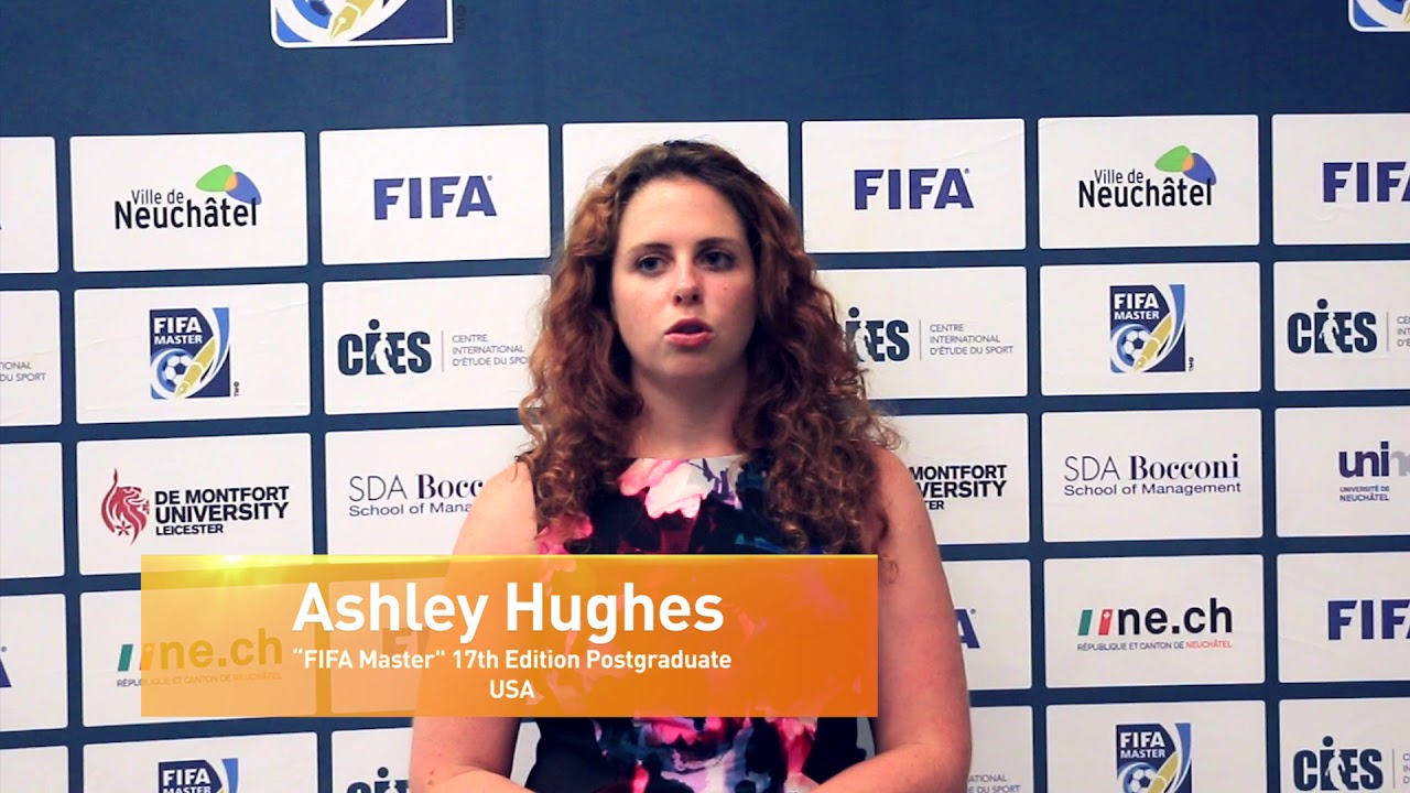 Ashley Hughes, FIFA Master 17th Edition Postgraduate - YouTube