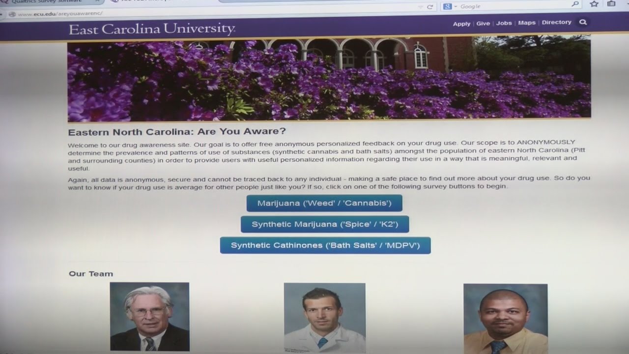 New ECU website hopes to get better picture of drug problem in the East ...