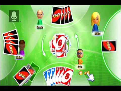 UNO WiiWare-Wifi Match #1 - YouTube